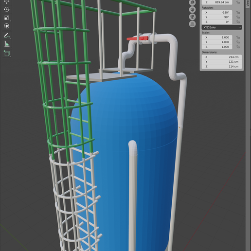 Free STL file Liquids storage tank, 1:43, 1-st upgrade kit 🪖 ・3D ...