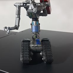 3D printable Short Circuit Johnny 5 Remix • made with Mars Elegoo 3 Pro ...