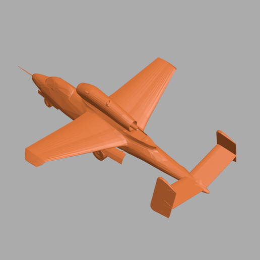 STL file Heinkel HE-162 Salamander 🦎 ・3D printer model to download・Cults