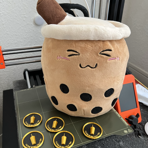 STL file Boba tea coin 🫖 ・Model to download and 3D print・Cults