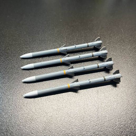 ️ 1/48 AIM-120 AMRAAM Missile・ STL File for 3D printing・Cults