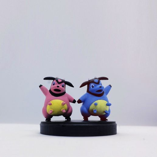 arquivo STL Pokemon Miltank 🐉 ・Design para download e impressão 3D・Cults