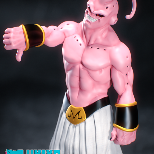 Archivo 3D Super Majin Boo 👾 ・Modelo para descargar y imprimir en 3D・Cults