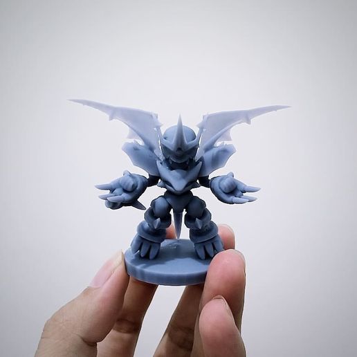 Archivo STL Digimon Imperialdramon FM Chibi 🐉 ・Modelo imprimible en 3D ...