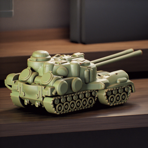 🪖 Fallout Battle Tank "Fan Art" Miniature - Fallout heavy tank Fan Art ...