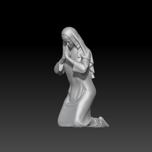 ⛪ nun 3・ STL File for 3D printing・Cults