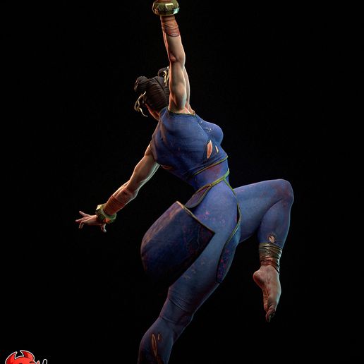 🥋 Chun Li・ STL File for 3D printing・Cults