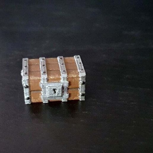 3D printed Locked Chest・Cults