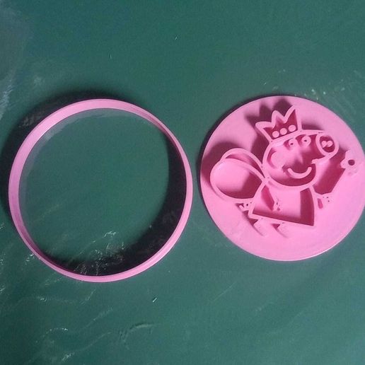🐖 Peppa Pig Bookmark Cutter・ STL File for 3D printing・Cults