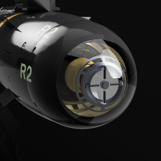 🚀AGM-114R Hellfire Missile Simplified Version-Extreme Detail- 3D Print ...