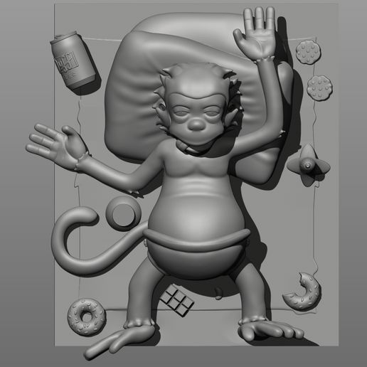 mojo monkey simpsons