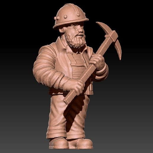 STL file "Deep Core Miner" 🎲 (OBJ)・3D printable model to download・Cults