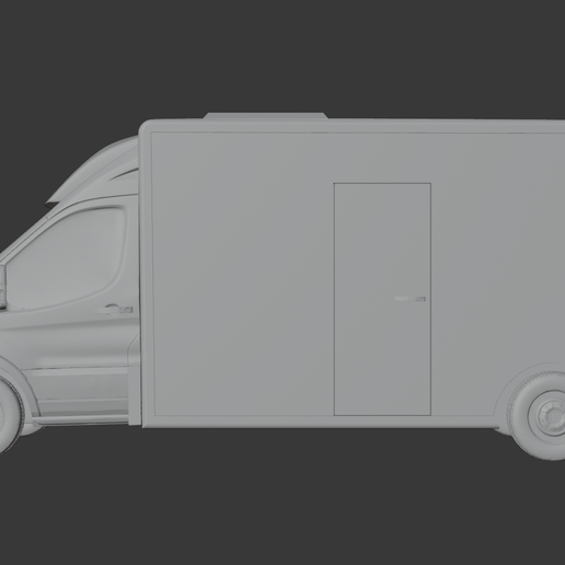 STL file Ford Transit 🚙 ・3D printer design to download・Cults