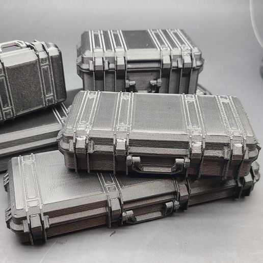 📦 Mini Hard Cases - Functional (6 sizes)・ STL File for ・Cults