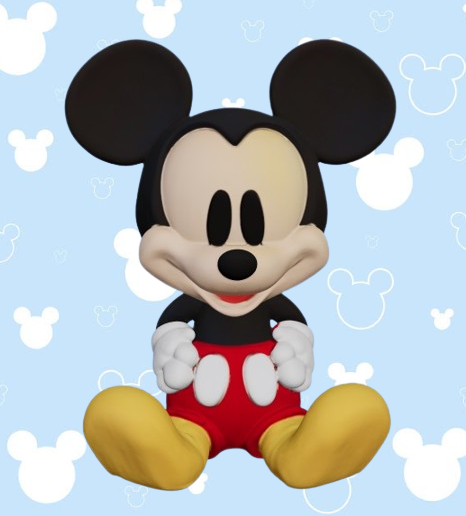 STL file mickey mouse 🐁 ・3D print object to download・Cults