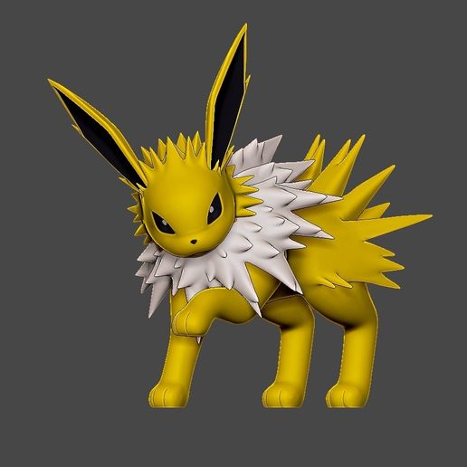 🐉 Pokemon jolteon・ STL File for ・Cults