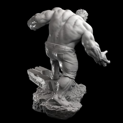 🎬 HULK 3D・ STL File for 3D printing・Cults
