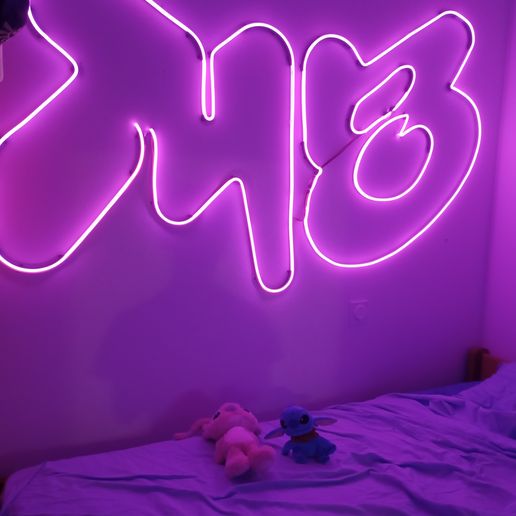 🖼️ Neon Gentle Mates M8・ 3D File for 3D printing・Cults