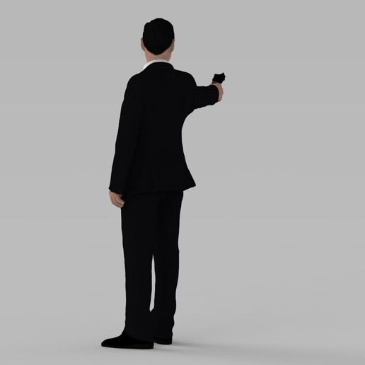 🎨 Al Pacino Michael Corleone Godfather figurine full color 3D printing ...