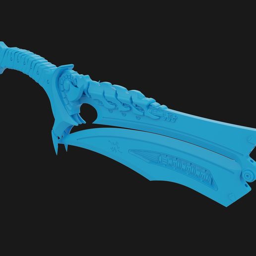 🗡️ Yautja Folding Sword from Predator Badlands・ STL File for 3D ...