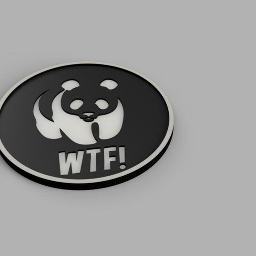 wtf logo panda
