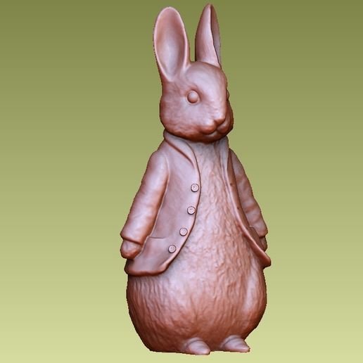 🐇 Peter Rabbit・ STL File for 3D printing・Cults