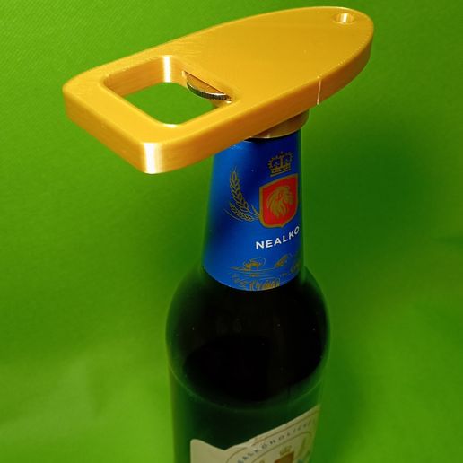 🍾 bottle opener・ STL File for 3D printing・Cults