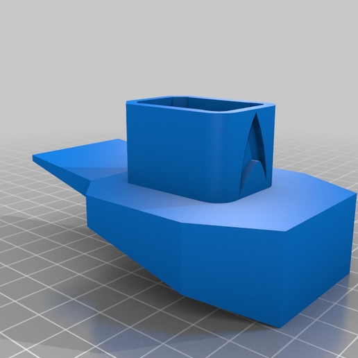 ⭐ AA/DST Star Trek 3 Movie Phaser display base・Free 3D File for ・Cults