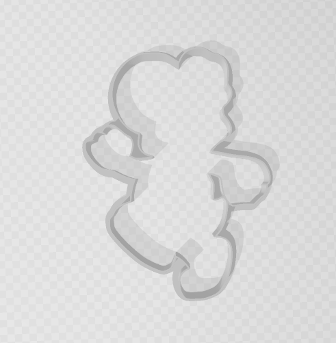 STL file Joshi Cookie Cutter 🍪 ・Template to download and 3D print・Cults