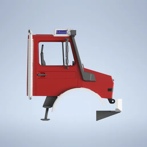 🚚 Fahrerhaus LKW Truck Cabine 1/14 Unimog・ 3D File for 3D printing・Cults
