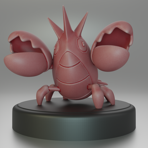 🐉 341- Corphish Pokemon Figure・ STL File for 3D printing・Cults