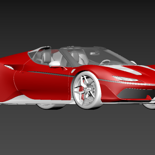 🚗 Ferrari J50 2017・ 3D File for 3D printing・Cults