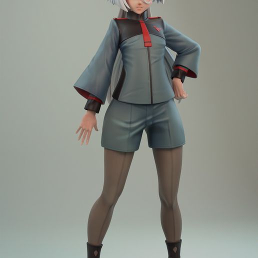 🤖 Miorine Rembran Mobile Suit Gundam The Witch from Mercury・ 3D File ...