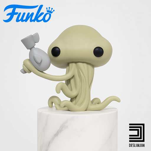 👽 Metal Slug Alien Mars People - Funko Pop version・ 3D File for 3D ...