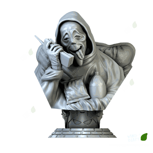 🎃 Ghostface・ 3D File for 3D printing・Cults