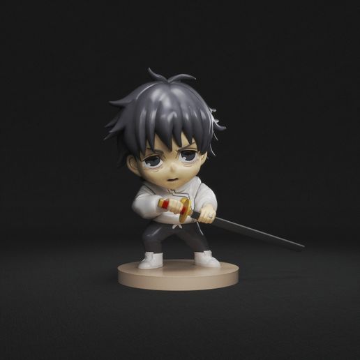 STL file Yuta Okkotsu *chibi* 💬 ・3D printable model to download・Cults