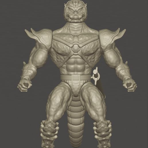👹 Monster Warrior Godzilla・Free STL File for 3D printing・Cults