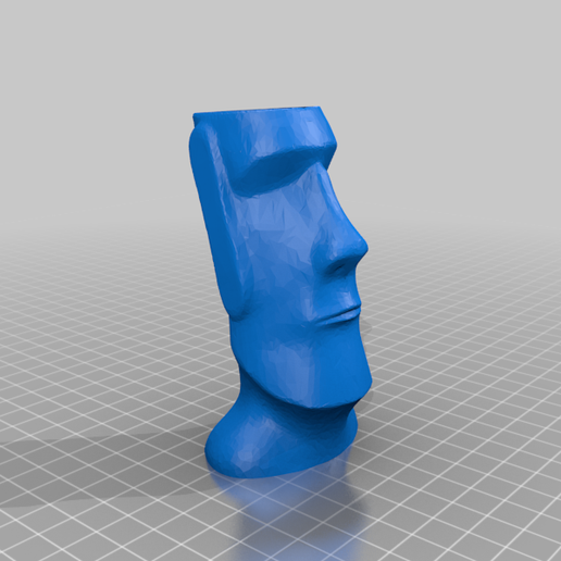 Free 3D file Moai Planter 🗿 ・3D printer design to download・Cults