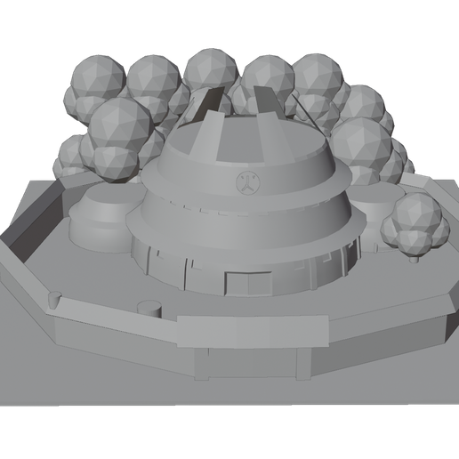 🏗️ Lowpoly Hokage Tower From Naruto anime made In Blender・ STL File for ...