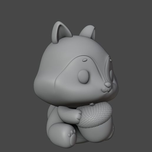 🎲 Squirrel・ STL File for 3D printing・Cults