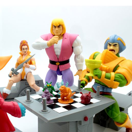 🎨 MASTERS OF THE UNIVERSE - CHEST- ORIGINS - CARTOON・ STL File for 3D ...