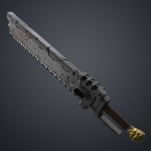 🛰 Chainsword - Space Marine Cosplay Prop・ 3D File for 3D printing・Cults