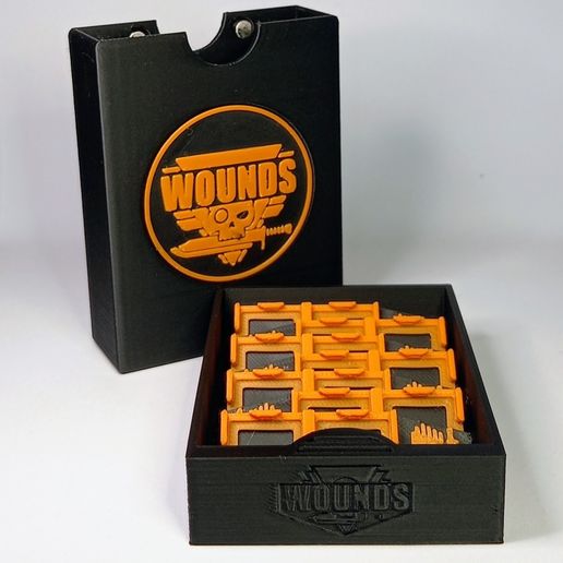 🎲 Kill Team 2024 - Wound Tracker / Wound Counter・ STL File for 3D ...