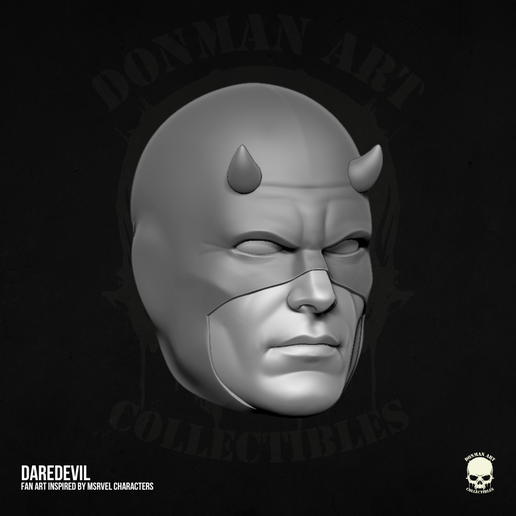 🎨 Daredevil Marvel Fan Art STL Files For Action Figures・ STL File for ...