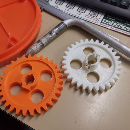 STL file 30-tooth gear for dynamic salad bowl ⚙️ ・3D printing design to ...
