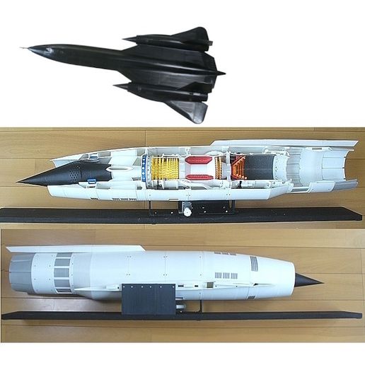 ️ Turbo Ramjet Engine, Mach 3+ - Inlet Propulsion System for Jet Engine・ STL File for 3D ...