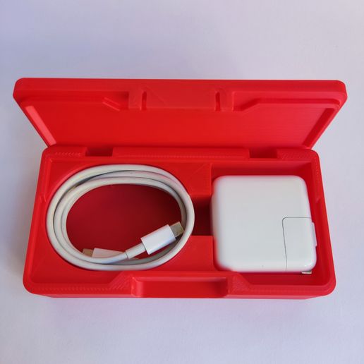 Archivo STL Macbook charger case 💻 ・Design para impresora 3D para ...