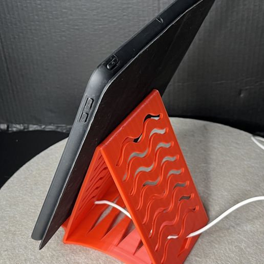 🔌 Tablet holder - V3・ STL File for 3D printing・Cults