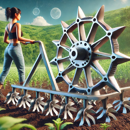 🧑‍🔧 "Affordable and Easy Soil Aeration: 3D-Printed Tilling Tool!"・ STL ...