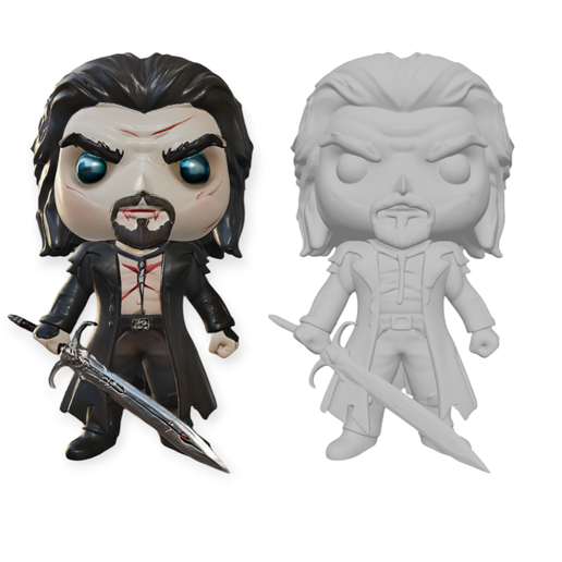 🎨 underworld lucian Funko Pop・ STL File for 3D printing・Cults